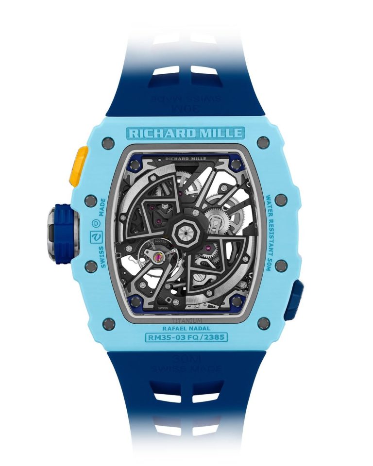 Introducing Richard Mille's New RM 35-03 Automatic Rafael Nadal Models ...